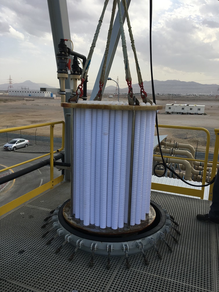 M&C Filter installed at Sur SWRO Extension plant | Smart Desalination