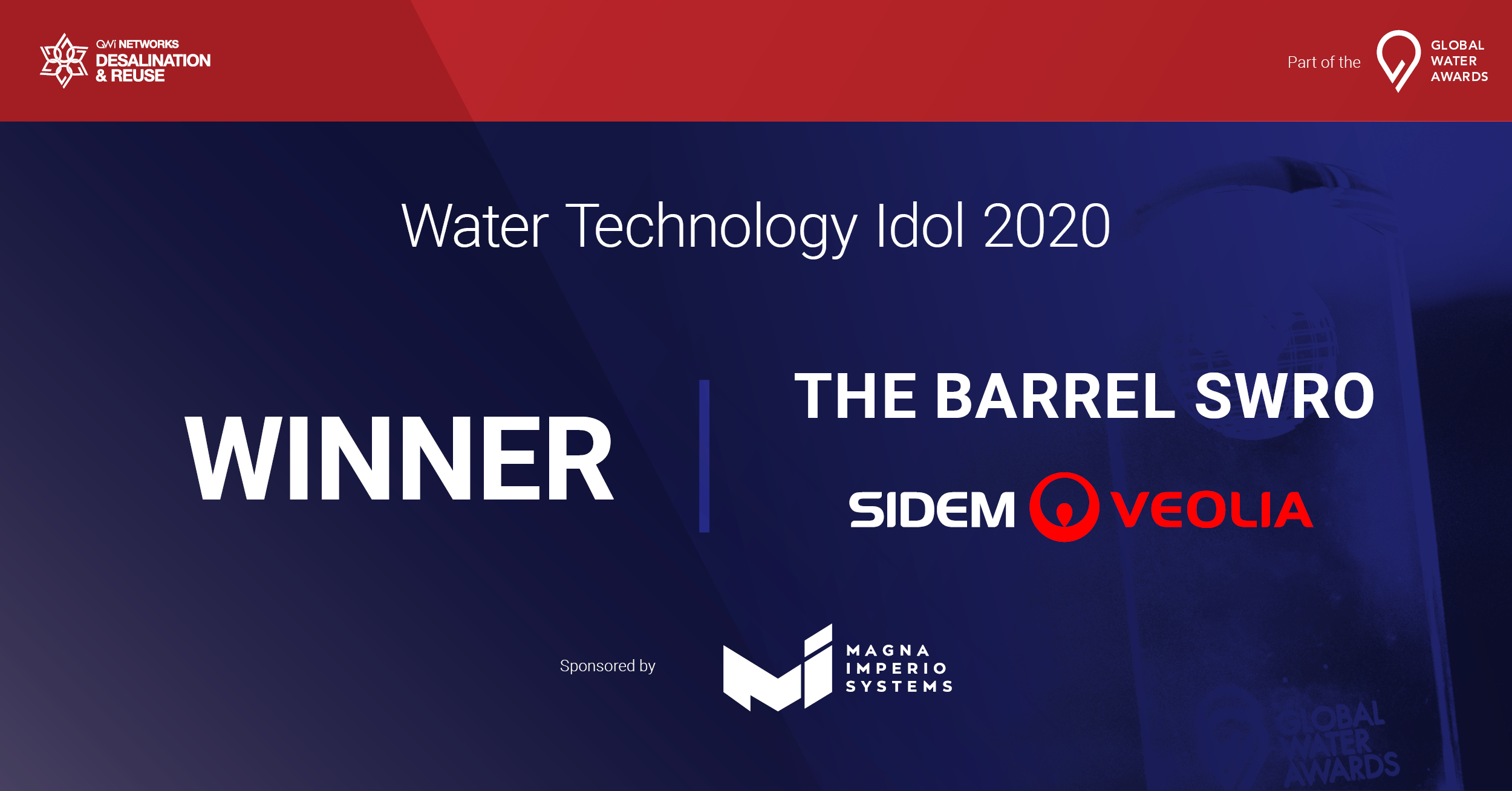 The Barrel is the Water Tech Idol 2020 | Smart Desalination