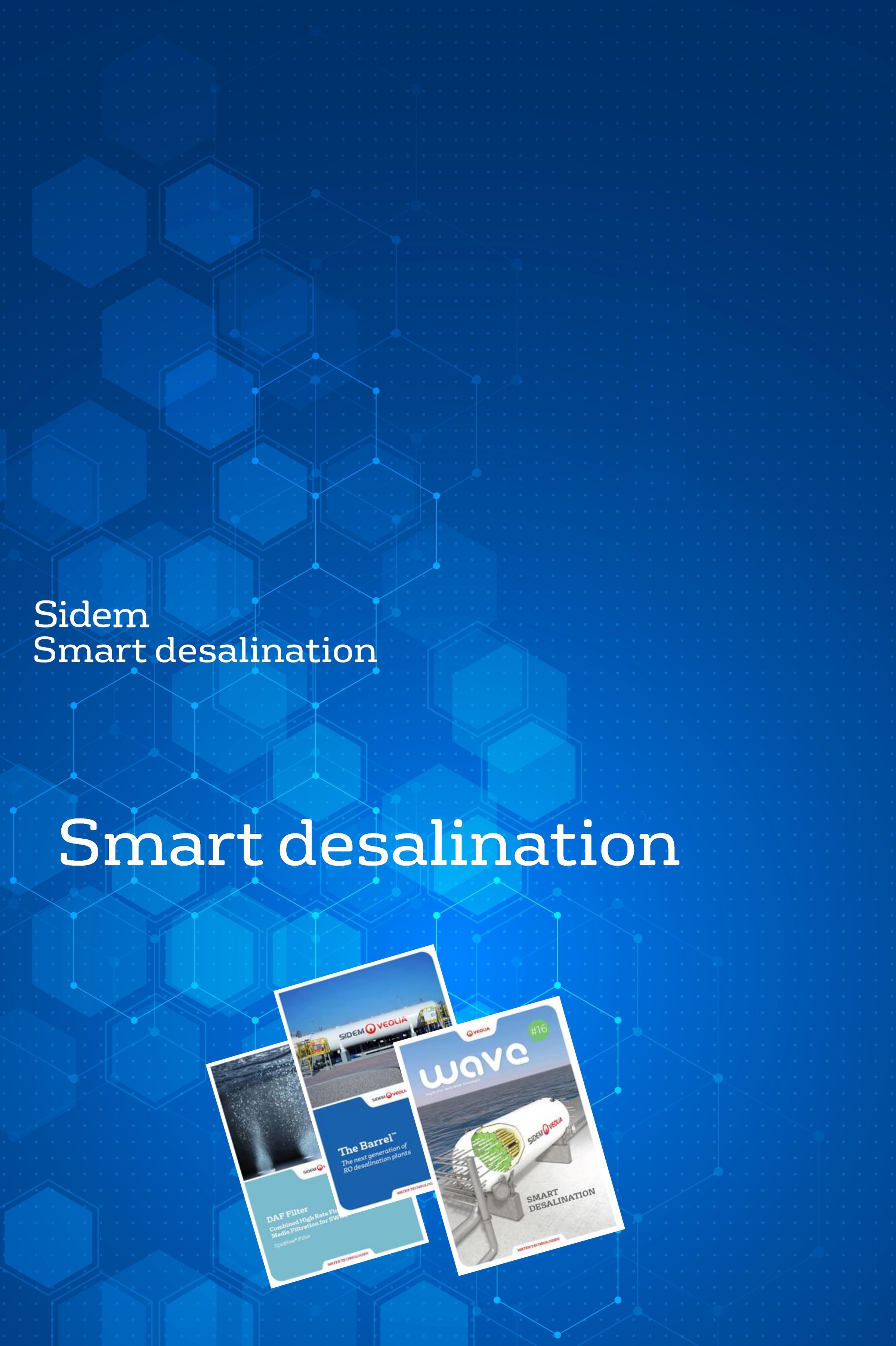 Brochures | SIDEM, Smart Desalination